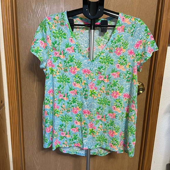Lilly Pulitzer | Tops | Lilly Pulitzer X Disney Lilly Loves Disney Blue ...